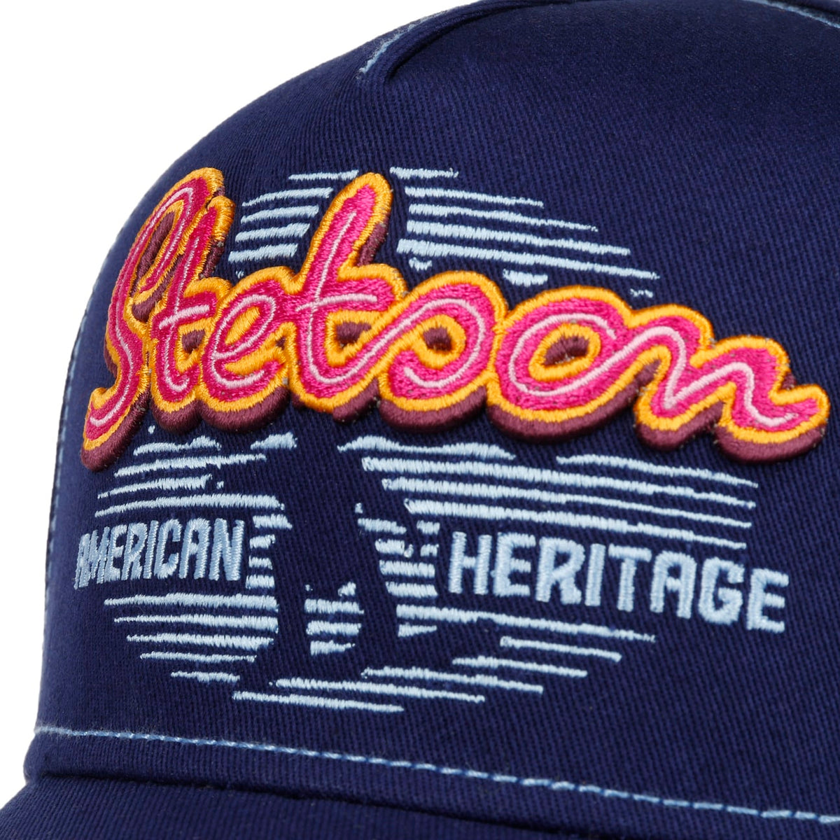 Stetson - Neon Wordmark Trucker Cotton Cap – Peter Forson - Hat Shop