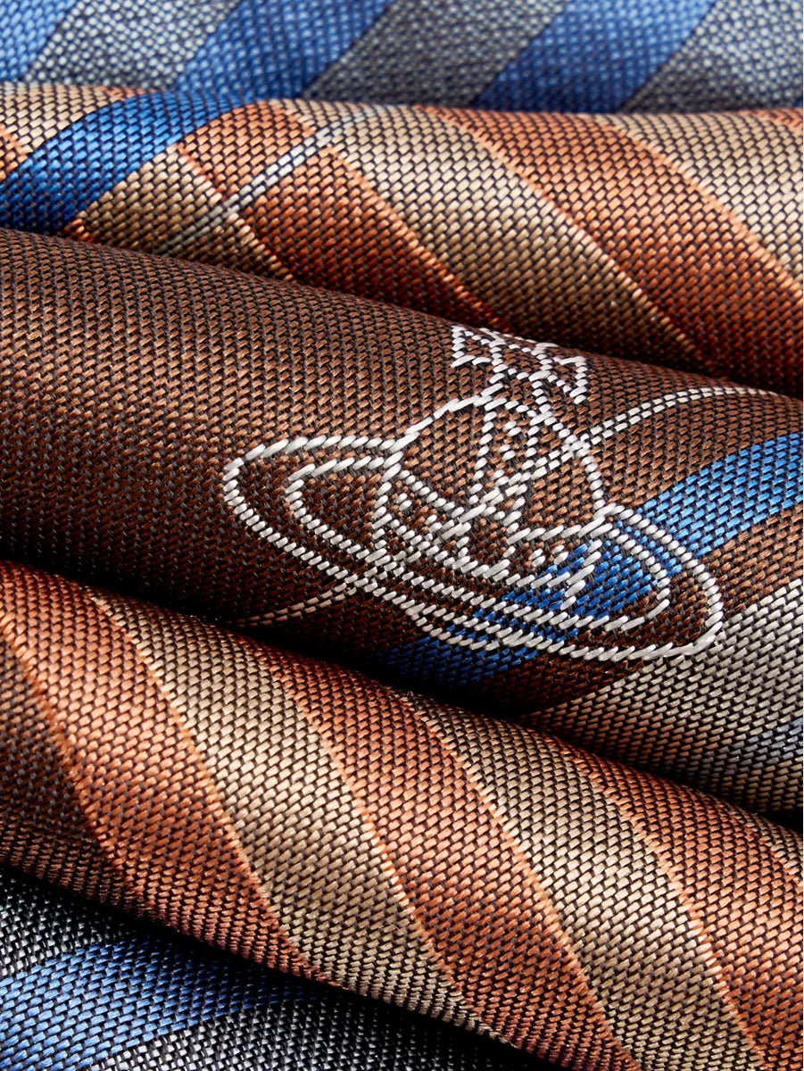 VIVIENNE WESTWOOD - Combat Tartan wide-blade silk tie – Peter Forson ...